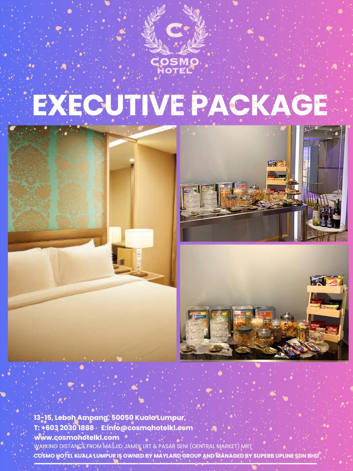Cosmo Hotel Kuala Lumpur | Near Central Market, KL Chinatown